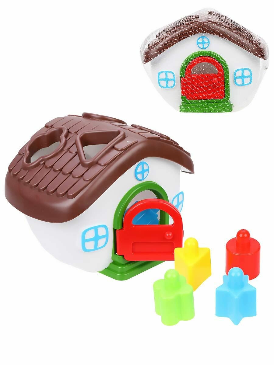 Логическая игрушка-сортер Теремок Stellar 01936