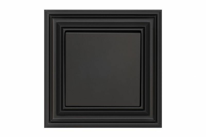 LIREGUS Переключатель Перекрестный Одноклавишный импульсный Черный матовый LIREGUS RETRO