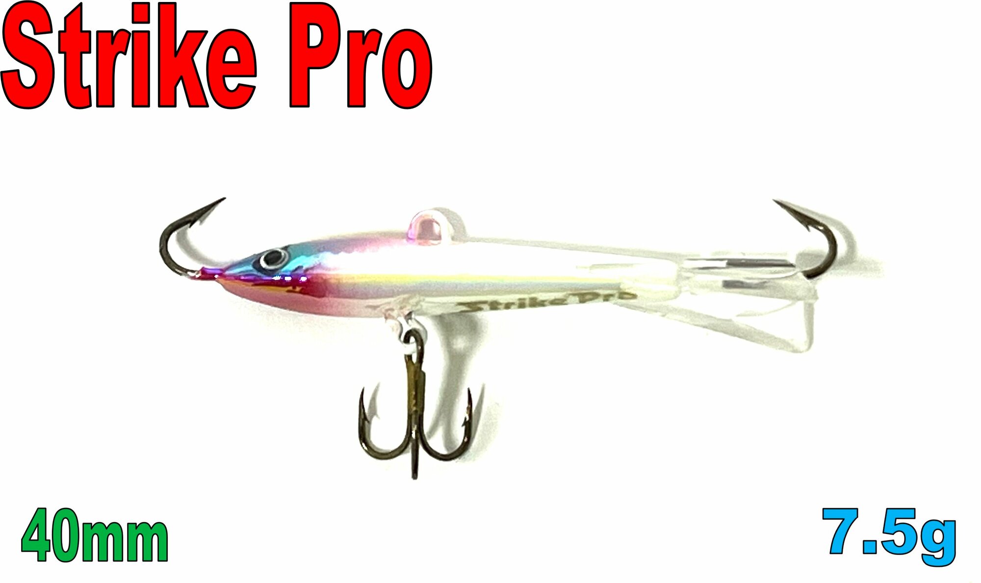 Балансир Strike Pro IF-001 / 022PFLR / Вес: 7.5g Длина : 40мм