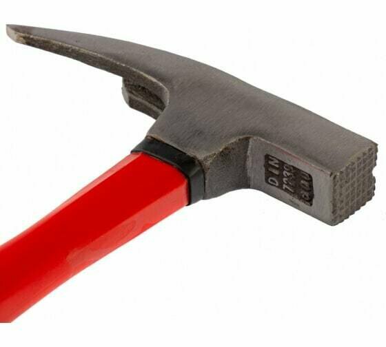 Молоток кровельщика, 600 г, фибергласовая обрезиненная рукоятка Matrix