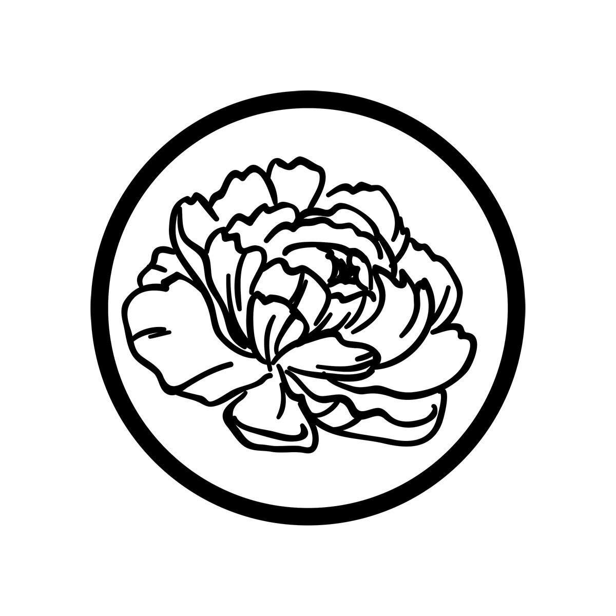 Mr.Painter SWS-25-FB81 Сургучная печать 40 мм для декоративной печати Пион