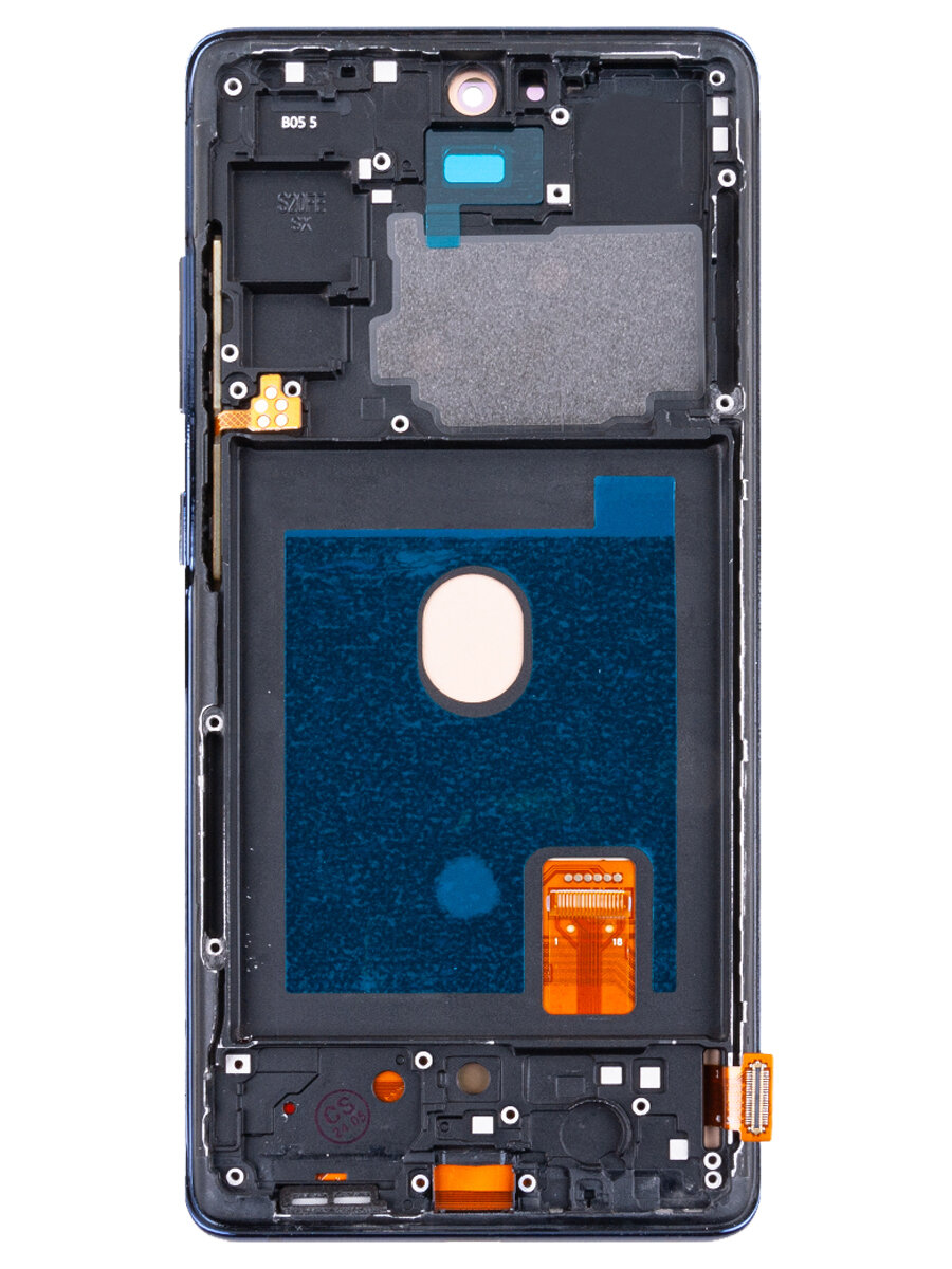 Дисплей для Samsung G780F Galaxy S20 FE модуль с рамкой Синий - (OLED) (Full Size)