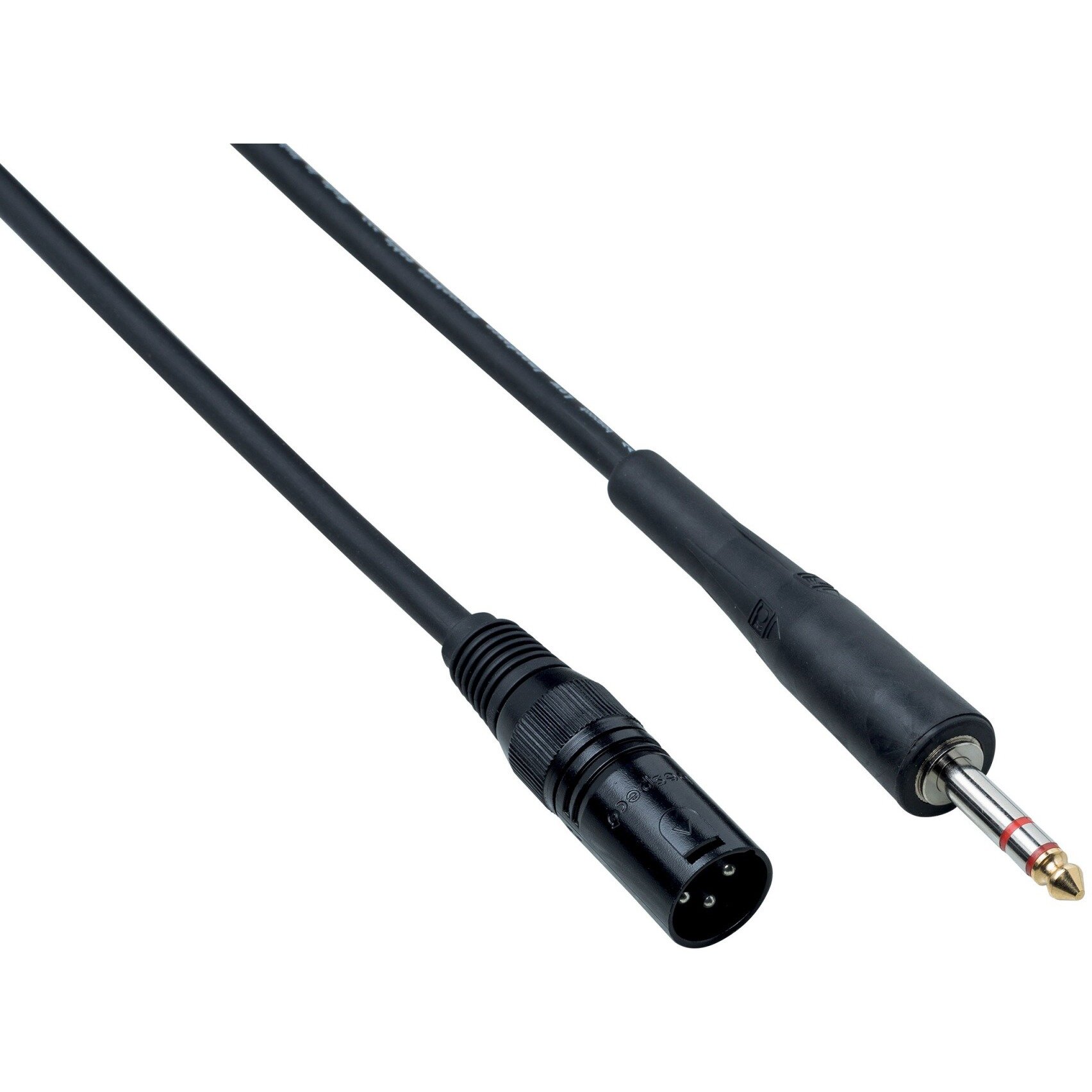 Кабель аудио 1xJack - 1xXLR Bespeco PYMS450 BK 4.5m