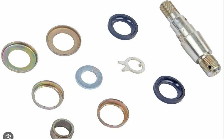 102-3405103-Б ЗИ Палец МТЗ рулевого гидроцилиндра 150мм в сборе оригинальная запчасть взтзч