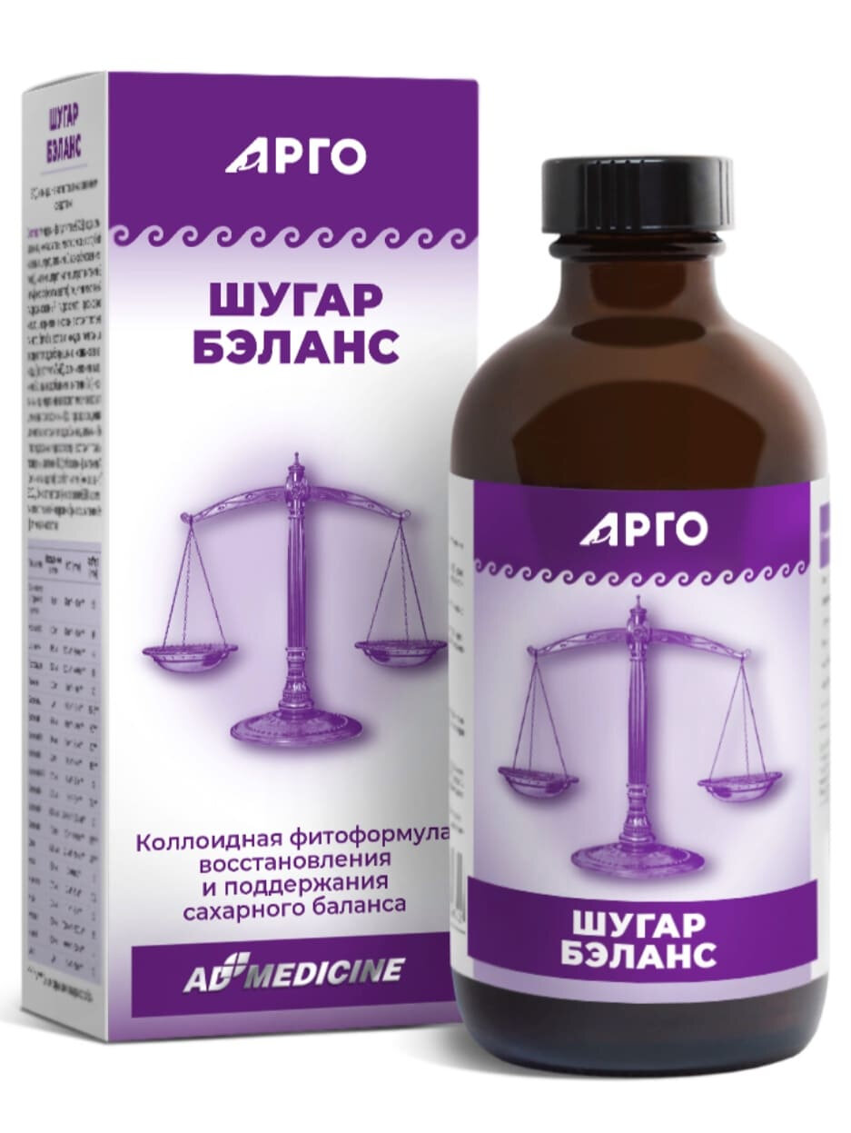 AD Medicine Шугар Бэланс Коллоидный 237 мл