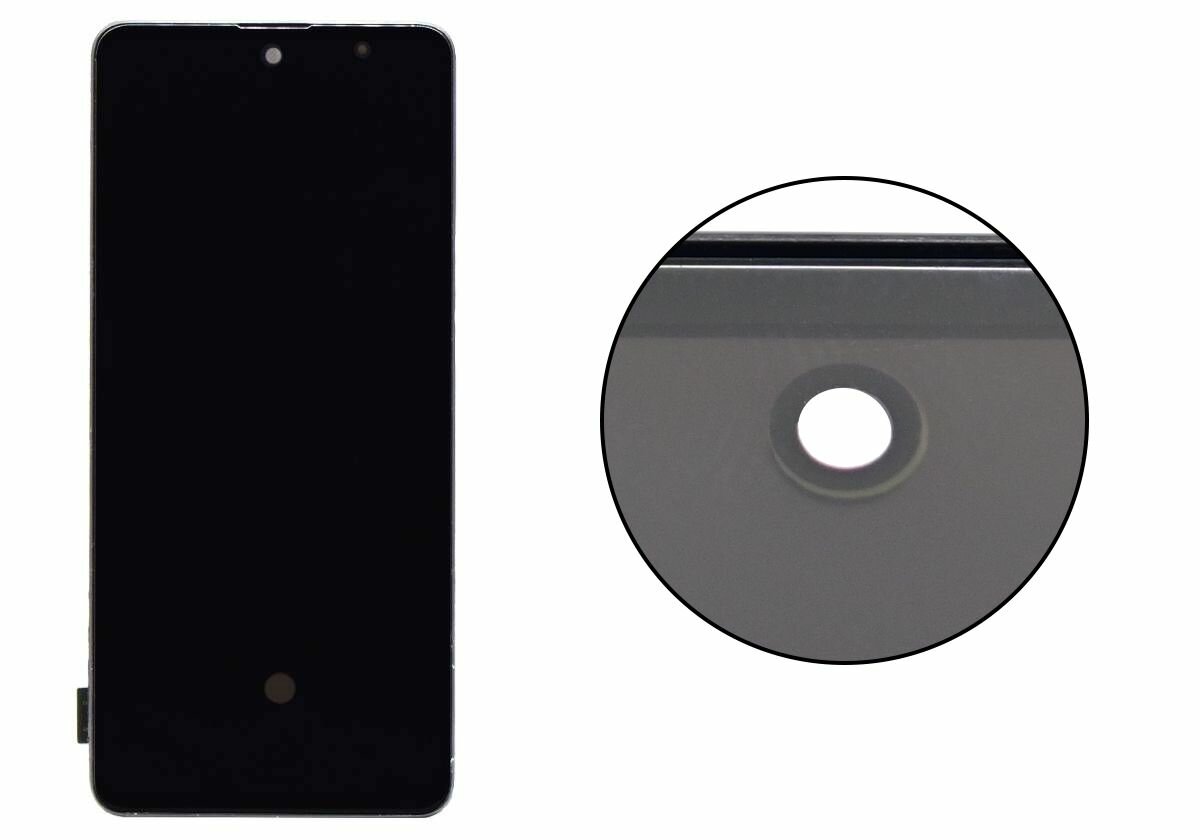 Дисплей для Samsung A51 (A515) в рамке OLED