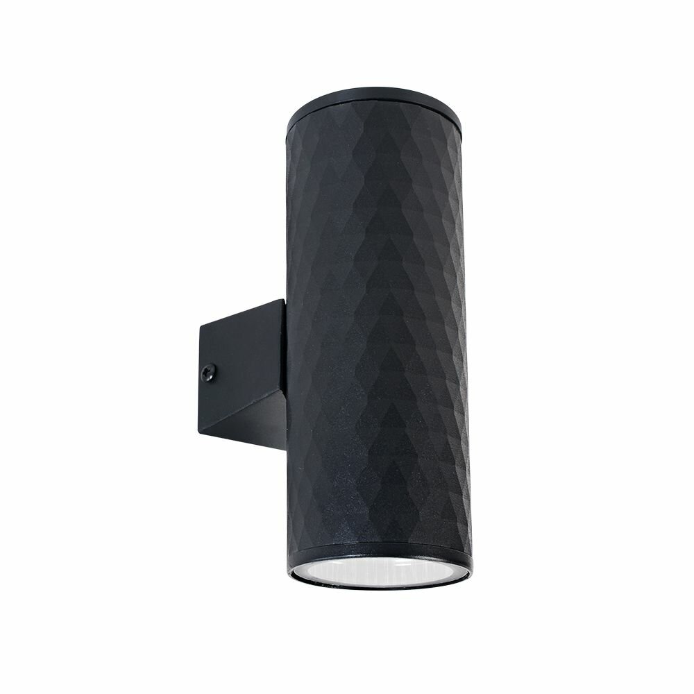 Фасадный светильник Arte Lamp Hyadum W70xL100xH180 мм GU10, цвет черный, арт. A3458AL-2BK