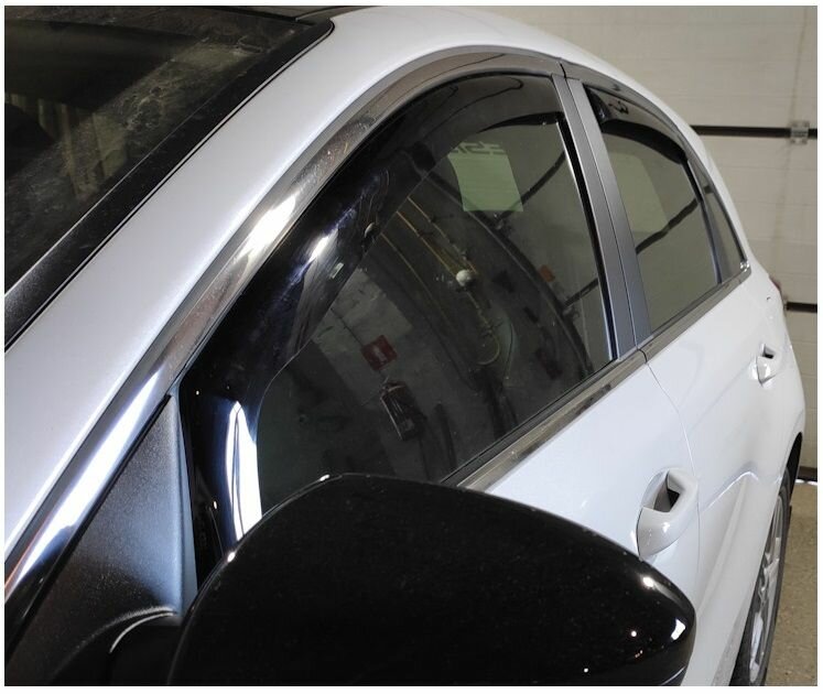 Ветровики вставные для авто Kia Ceed хетчбэк 5-дв. 2018-