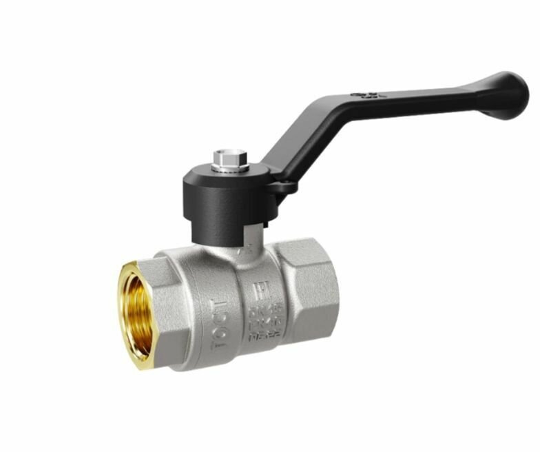 Кран шаровой латунный LD Pride 47.50 Ду50 В-В рычаг