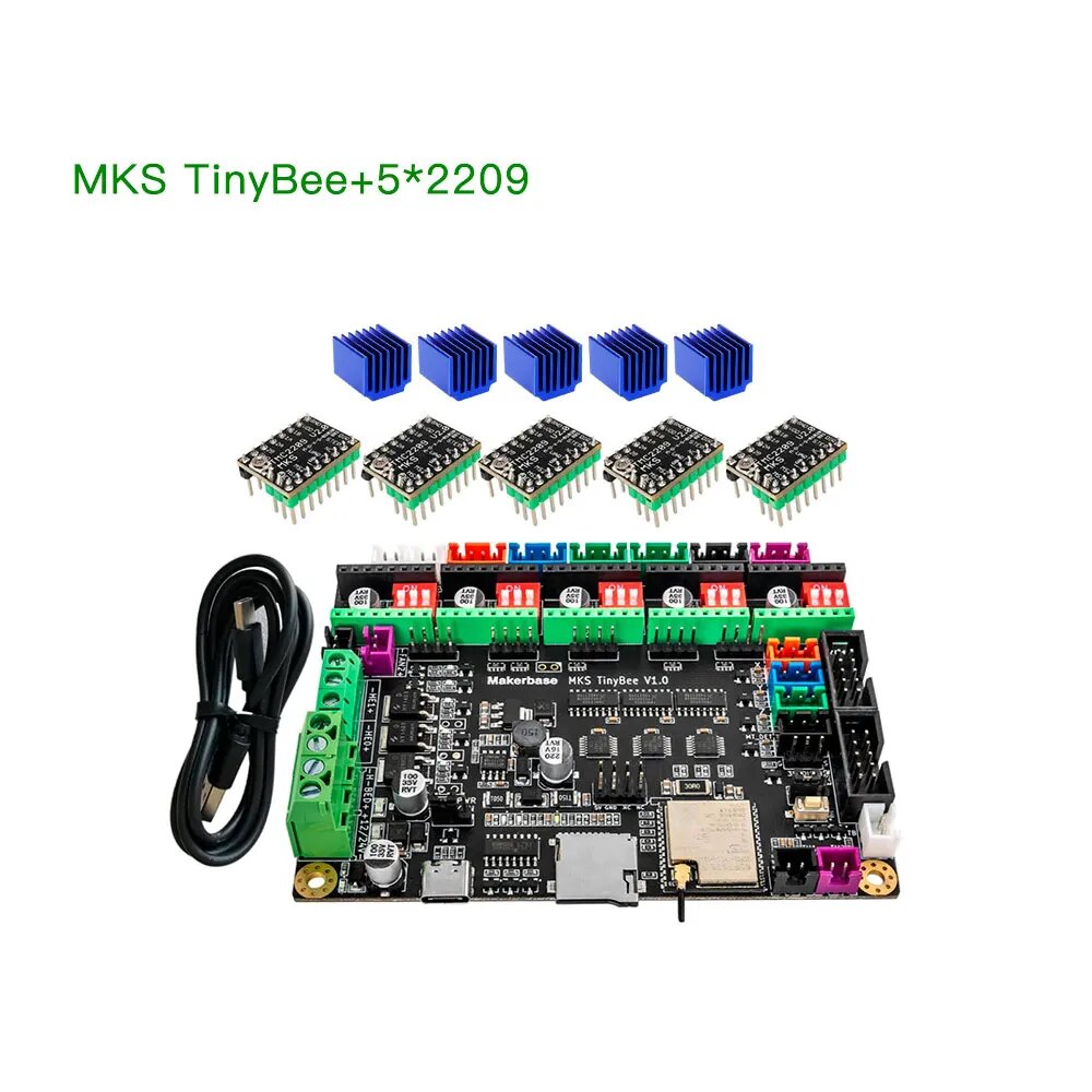 MKS TinyBee 5*2209 Материнская плата 3D принтера