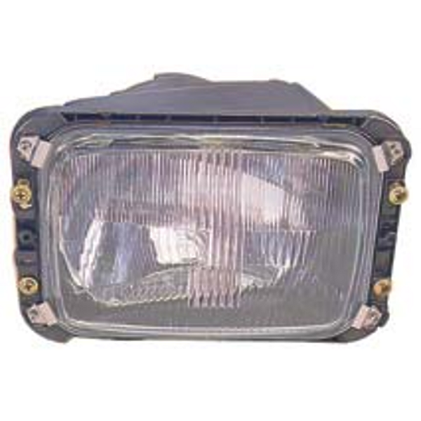 DEPO 440-1112L-LD3E (0008206261 / 0008207061 / 0008209161) фара л. прямоуг. лампа r2 \ mb 210 / 308 / 310 / 408 / 410 75-94
