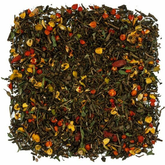 Чай зеленый Слон ароматизированный "Барбариска" 100 г