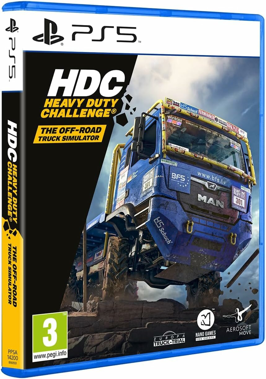 Heavy Duty Challenge: The Off-Road Truck Simulator (русские субтитры) (PS5)