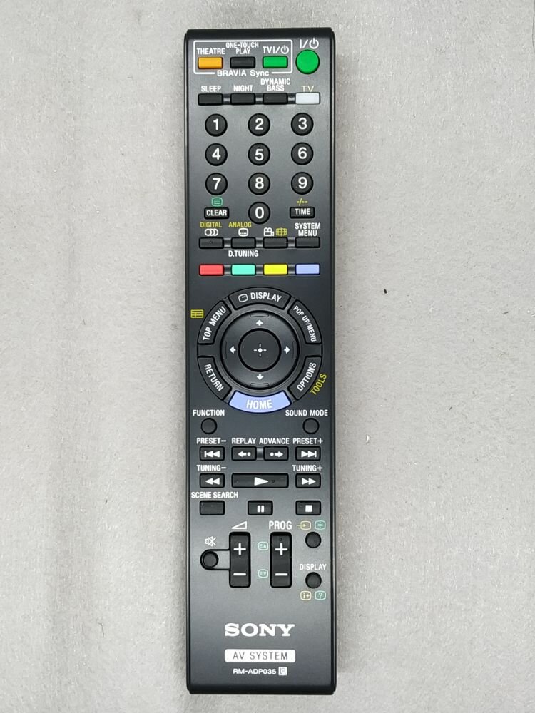 Оригинальный Пульт д-у Sony RM-ADP035