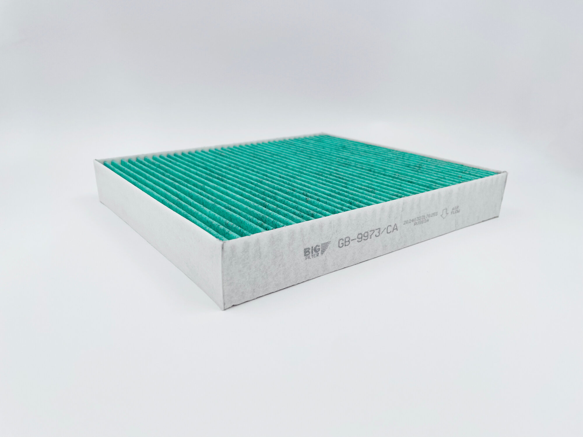 Салонный фильтр Поло Седан, Поло Лифтбек, Шкода Рапид (угольный антибактериальный) BIG FILTER GB9973CA / 6R0819653