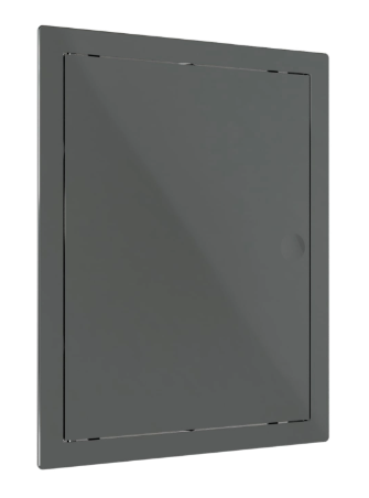 Люк ревизионный пластиковый нажимной LN 150х200мм серый