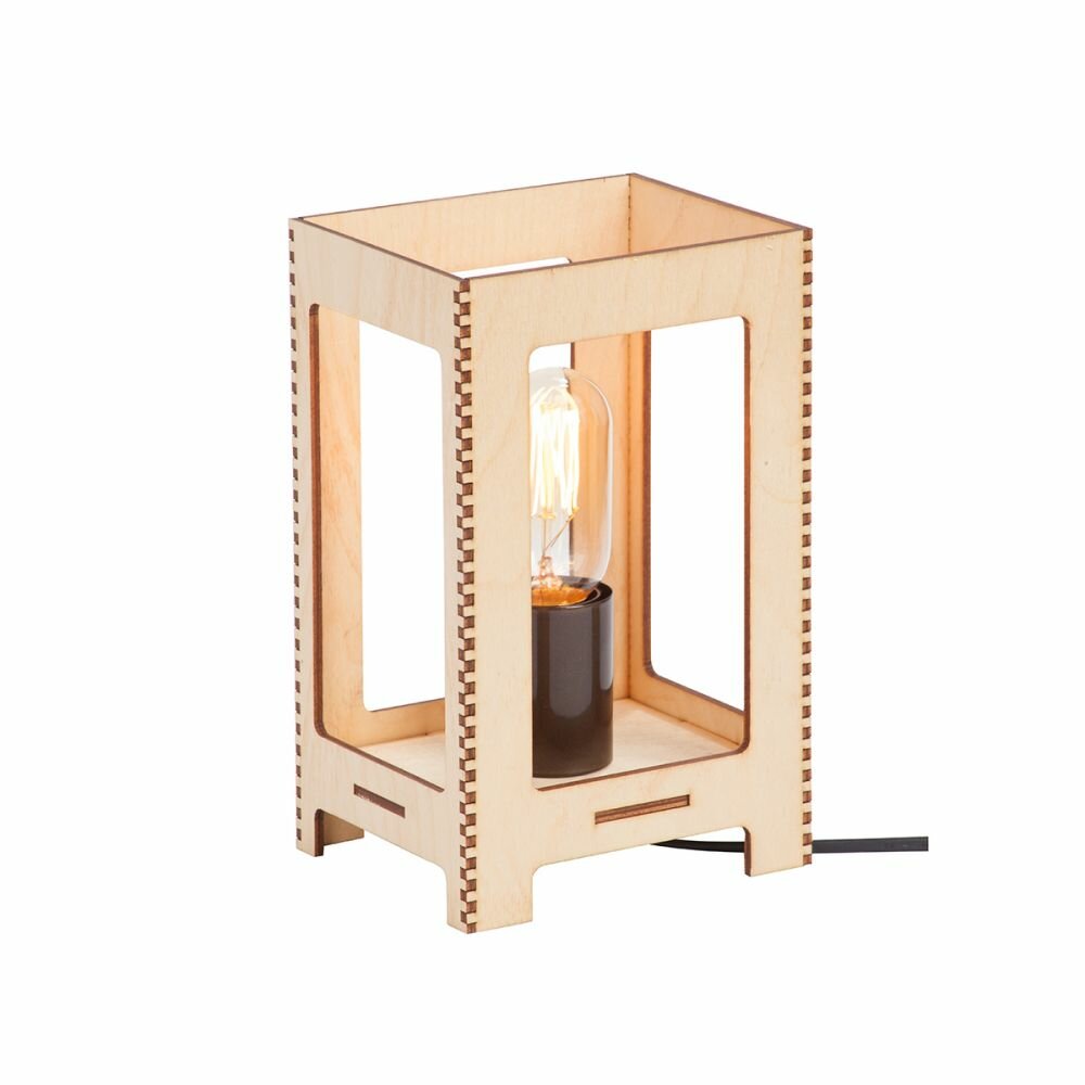 Светильник Настольный Vitaluce V4900-7/1L, 1хЕ27 Макс. 40Вт Коньячная, Бронза / Виталюче.