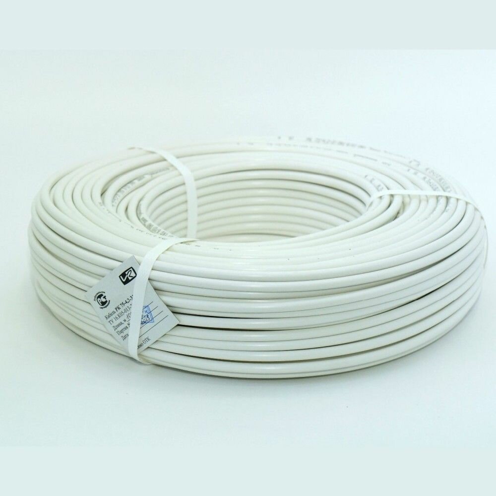 Кабель коаксиальный Чувашкабель РК 75-4,3-31 бухта 100 м.