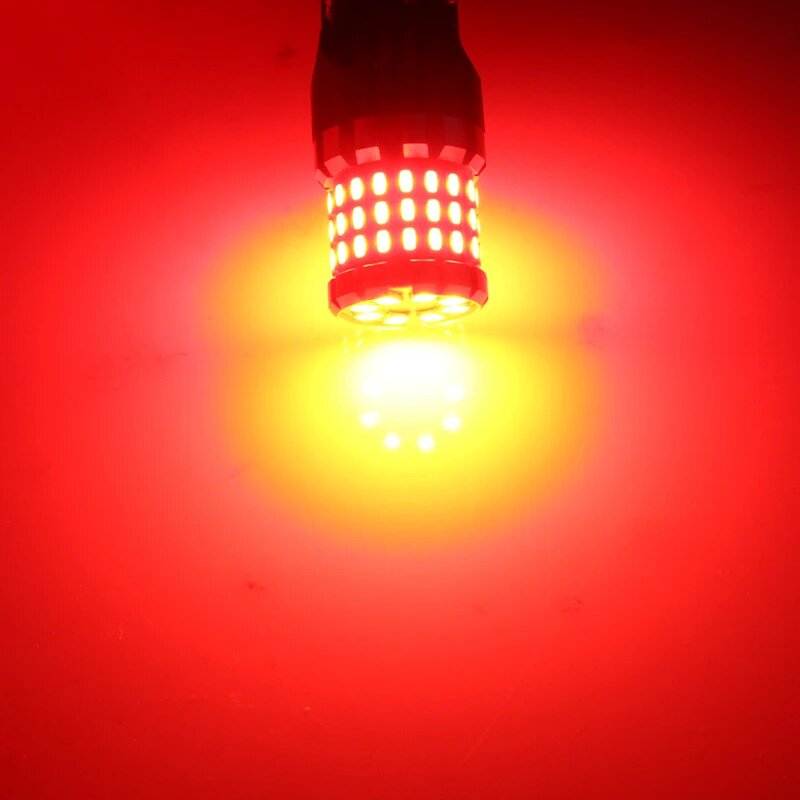 Комплект Из 2 Светодиодных Ламп BMTxms T20 W21/5W 7443 Для Normal Red, 7443 W21/5W T20
