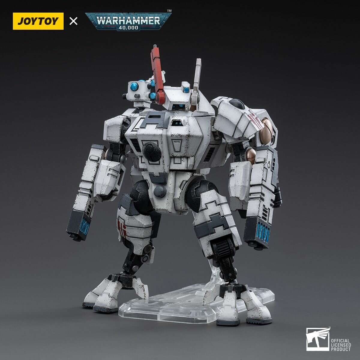 Подвижная фигурка JOYTOY Warhammer 40K T'au Empire Xv8 Crisis Battlesuit 02 -hz