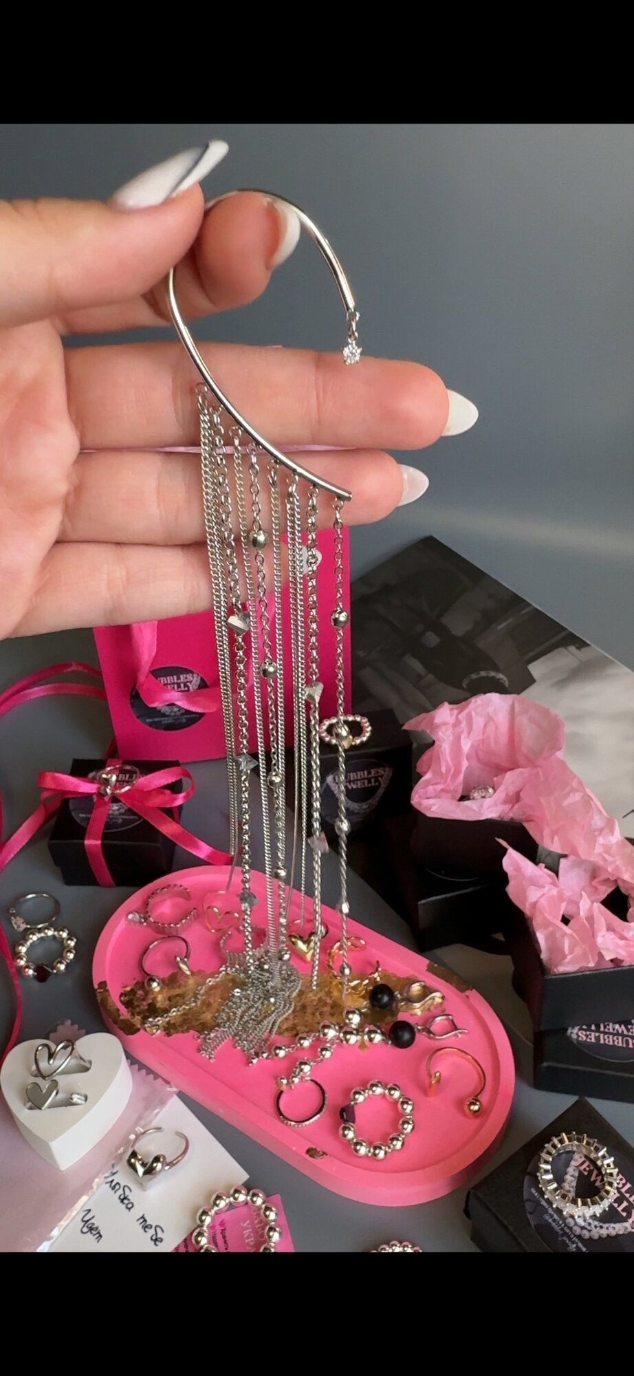 Серьги каффы