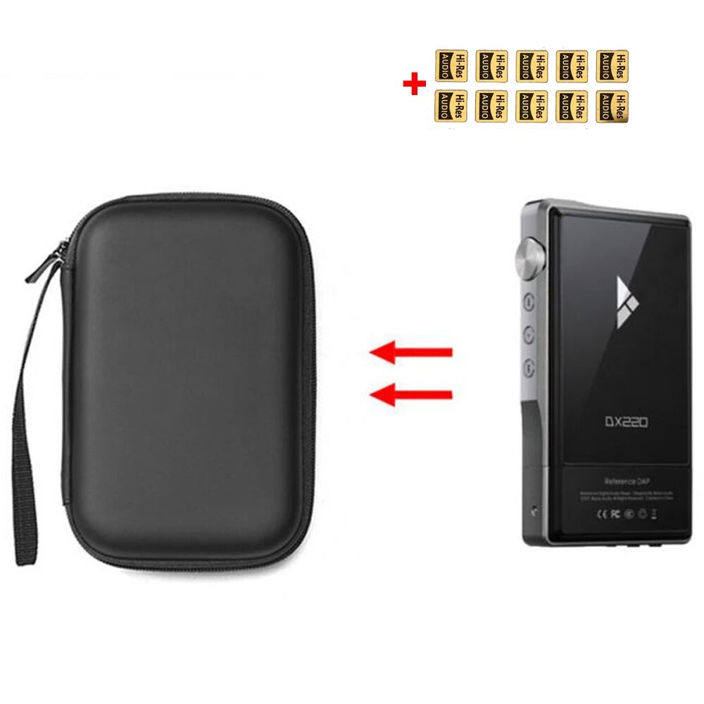 Защитный чехол для IBASSO DX220 DX120 DX160 DX150 и Hiby R6 R6 Pro, прочный жесткий чехол для переноски, коробка для хранения