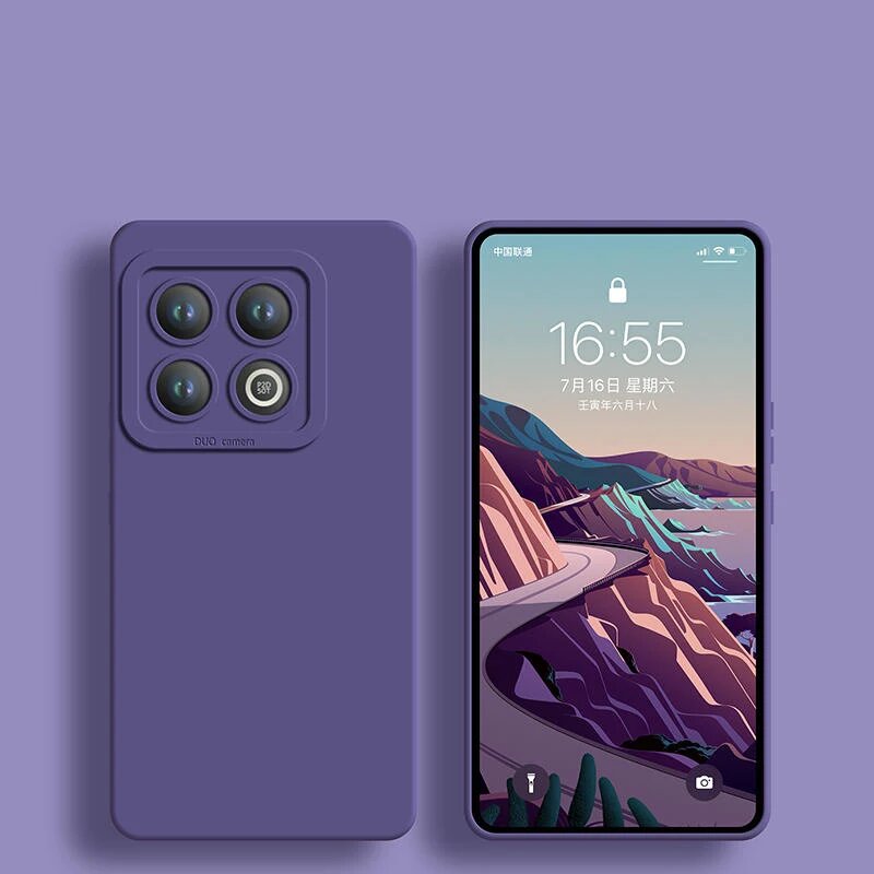 Глаза для камеры защищают телефон для OnePlus 9 9R 9RT 10 PRO Чехол Фиолетовый, PGPurple, OnePlus 9R