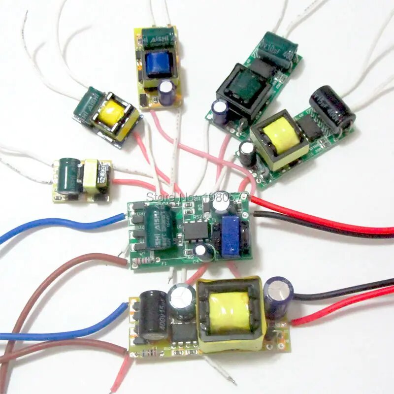 QINGYING Трансформатор освещения 1-50Вт 1 piece, 36-50x1w DC120-160V