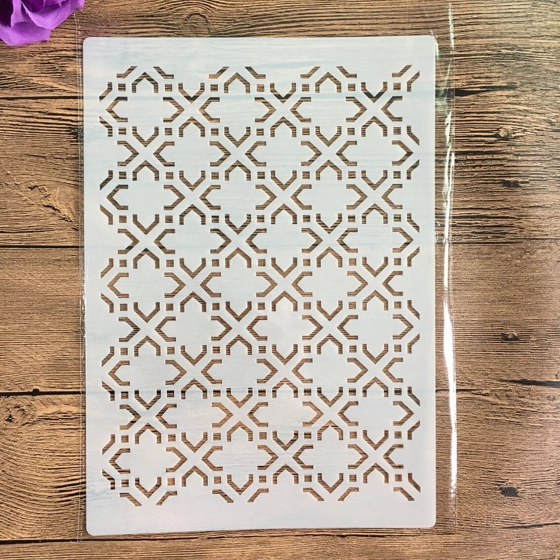 Цветочная текстура А4, украшение своими руками, настенный трафарет, альбом для вырезок, альбом с тиснением, декоративные, трафареты для рисования шаблонов бумажных карточек