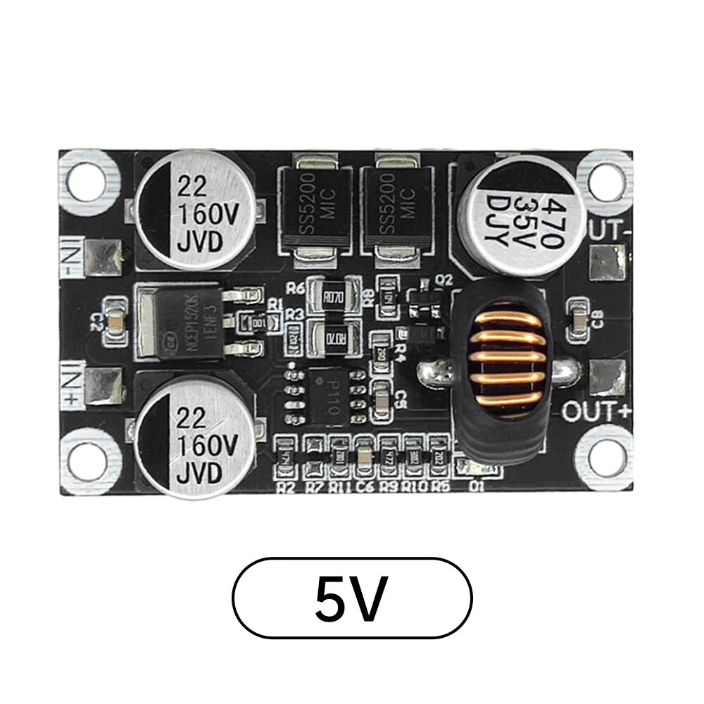 Aideepen DC-DC понижающий модуль питания 9-72В до 5-24В 5V
