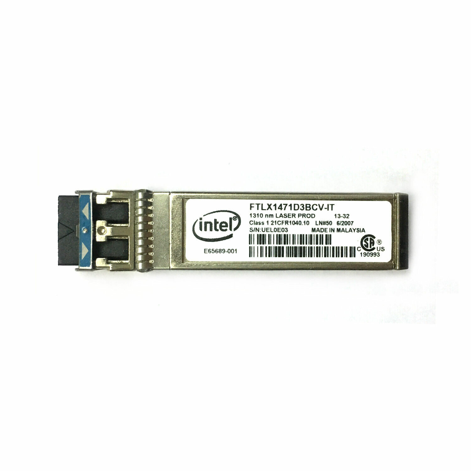 Трансивер Intel FTLX1471D3BCV-IT 10GB SFP+ LR 1350nm