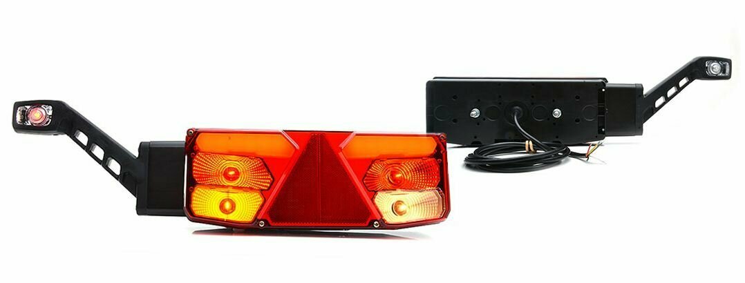 WAS Фонарь многофункциональный задний светодиод/лампа левый 12V/24V