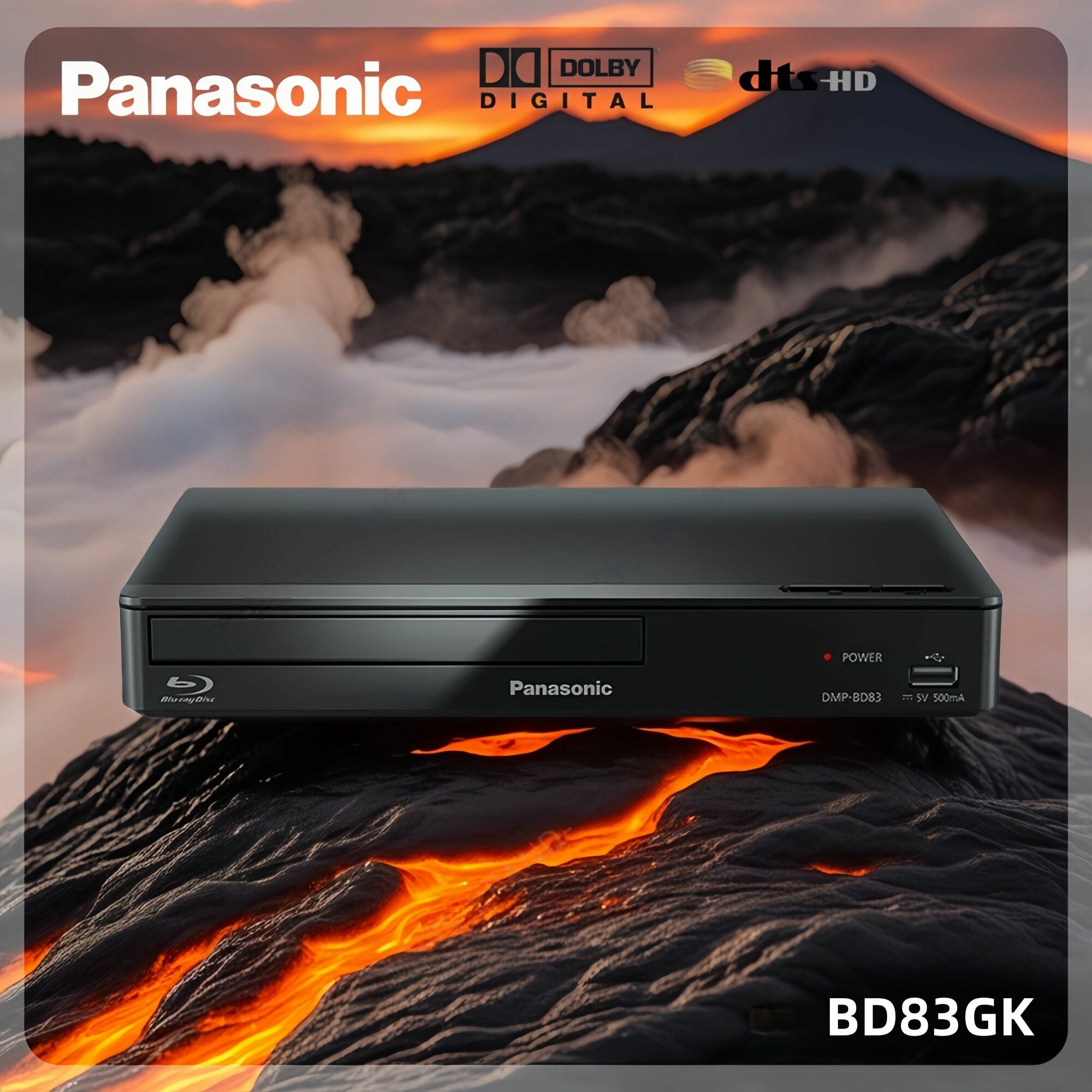 Panasonic BD83GK Full HD Blu-ray Home Video Drive Портативный диск DVD-плеер машина