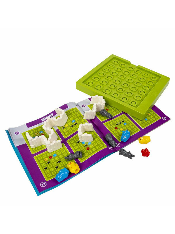 Игра настольная логическая БондиЛогика Bondibon "хрюшки против!"