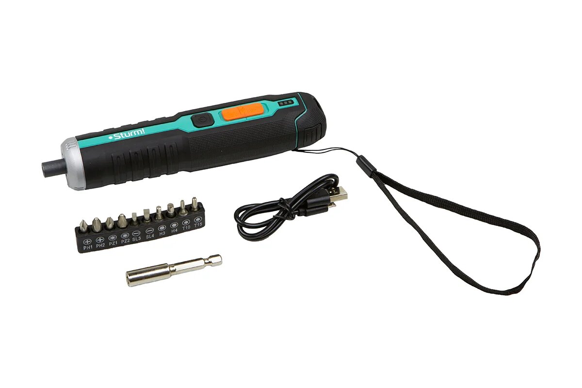 Sturm CD3404U2 Аккумуляторная отвертка для бытового использования, компактная, удобная