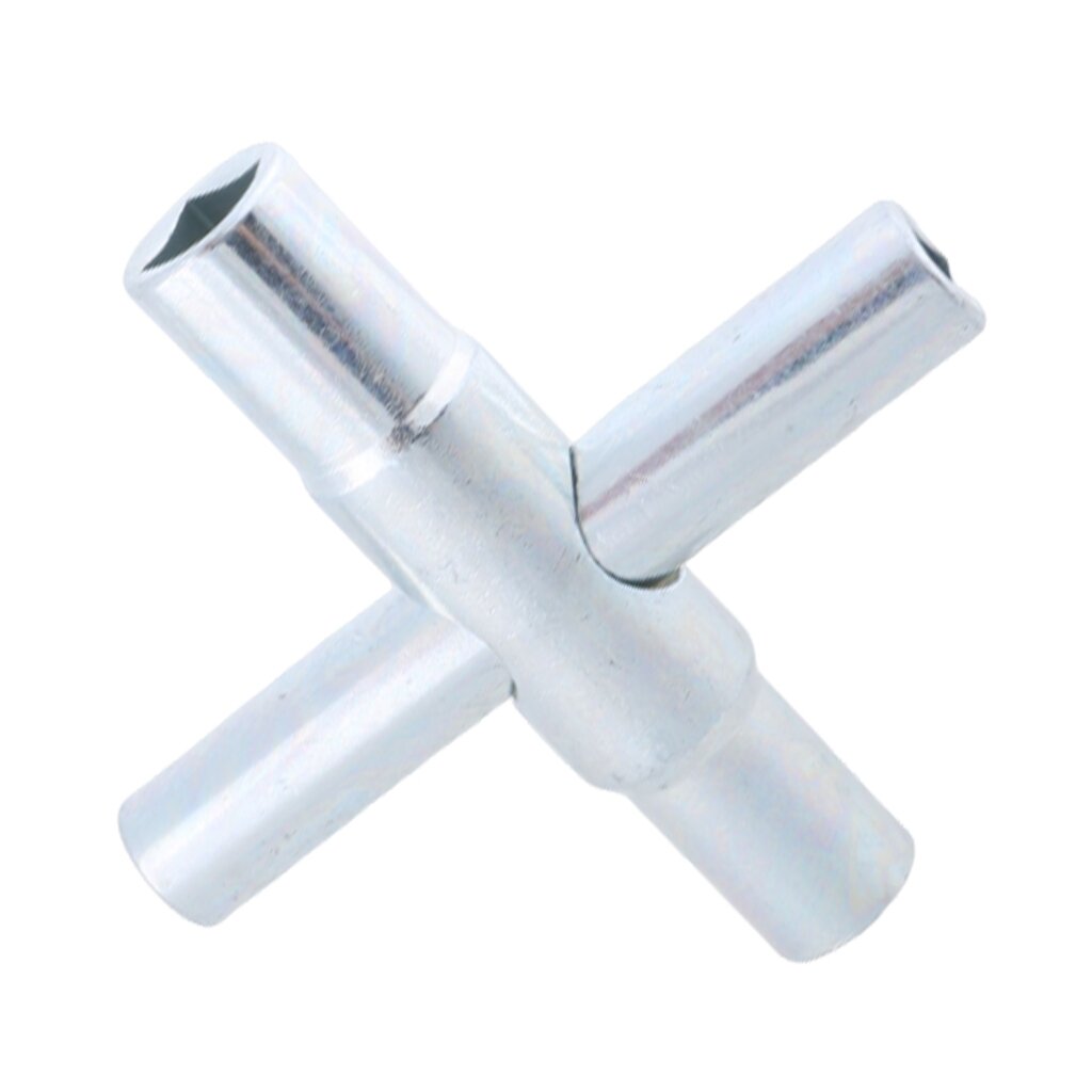 4-ходовой ключ для крана 1/4" 9/32" 5/16" 11/32" стальной ключ для крана для воды ключ для шланга ключ для клапанов ключ для открытия шкафа с краном