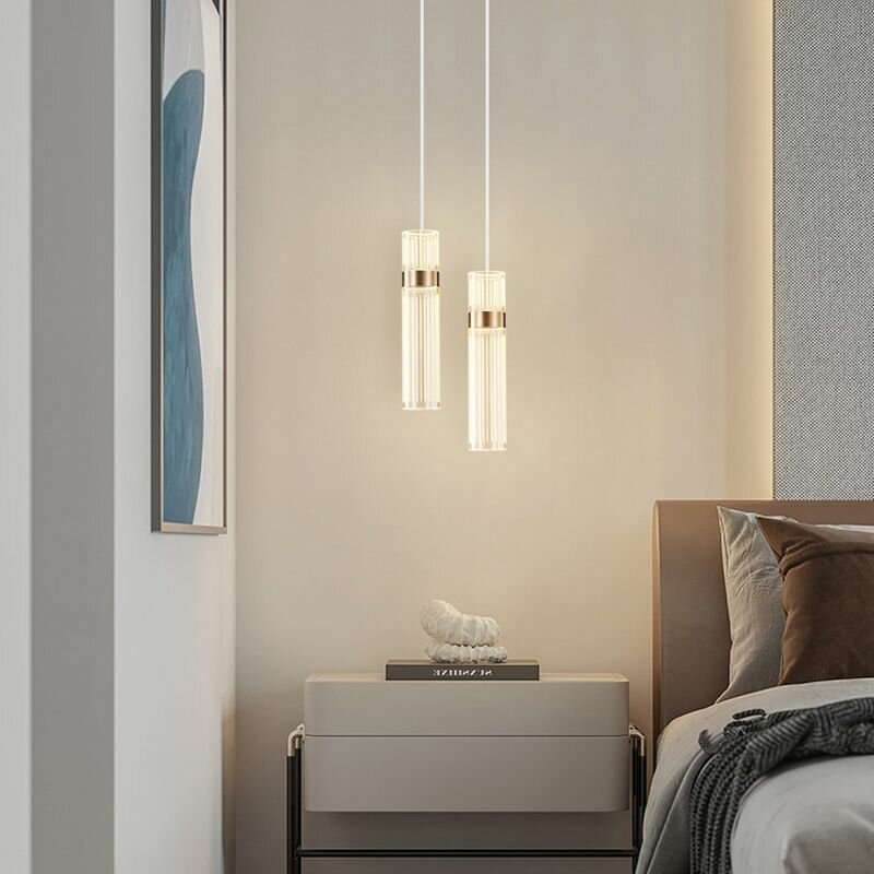 Акриловые люстры, modern and minimalist люстра для спальни