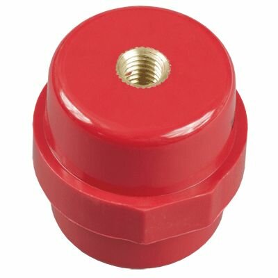 Изолятор силовой IEK SM76, М10, с болтом, рабочее напряжение 10 кВ