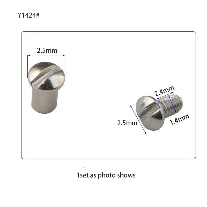 Комплект винтов для очков XINSHUO 200 шт