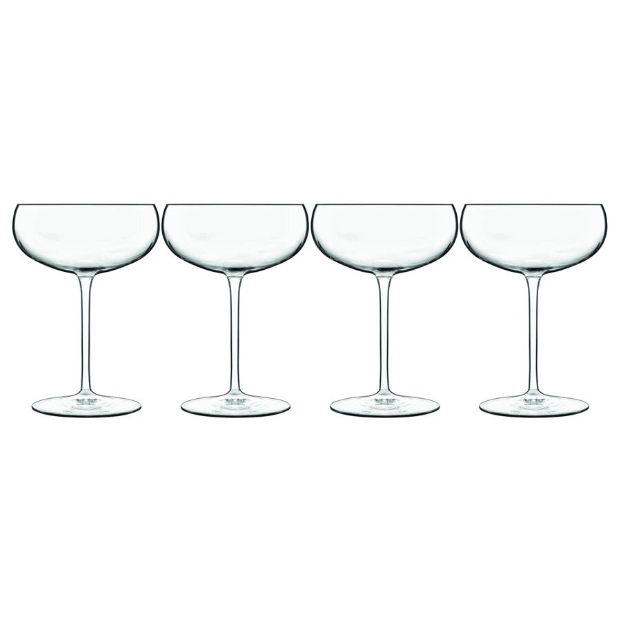 Набор креманок для шампанского и мартини Luigi Bormioli Талисман 300 мл, 4 шт, стекло хрустальное