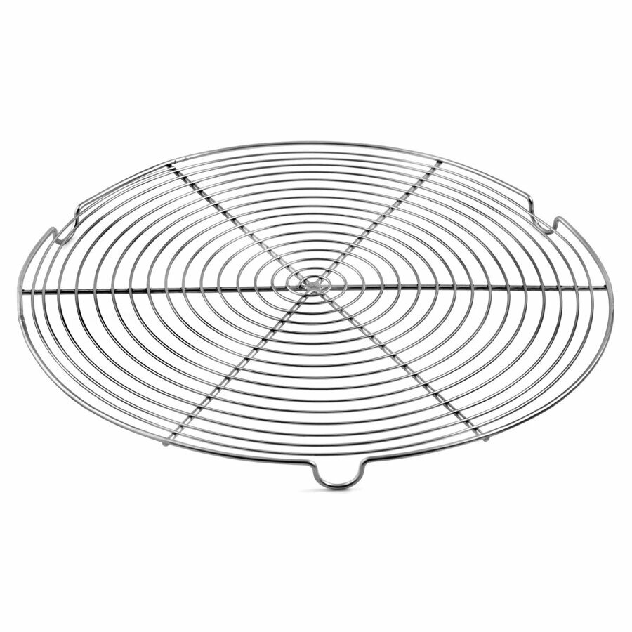 Решетка для охлаждения выпечки круглая Weis 32 см, сталь нержавеющая