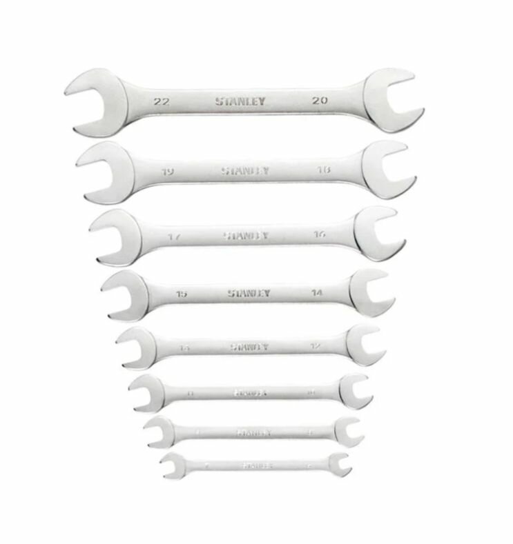 Набор рожковых гаечных ключей 8 шт, 6-22 мм Stanley Expert 1-95-768