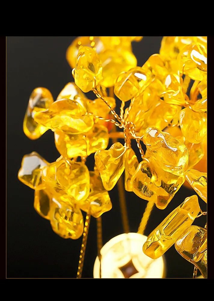 Natural Lucky Tree Fake Plant, Денежное дерево по фен-шуй, для дома и офиса, для спальни 18 см