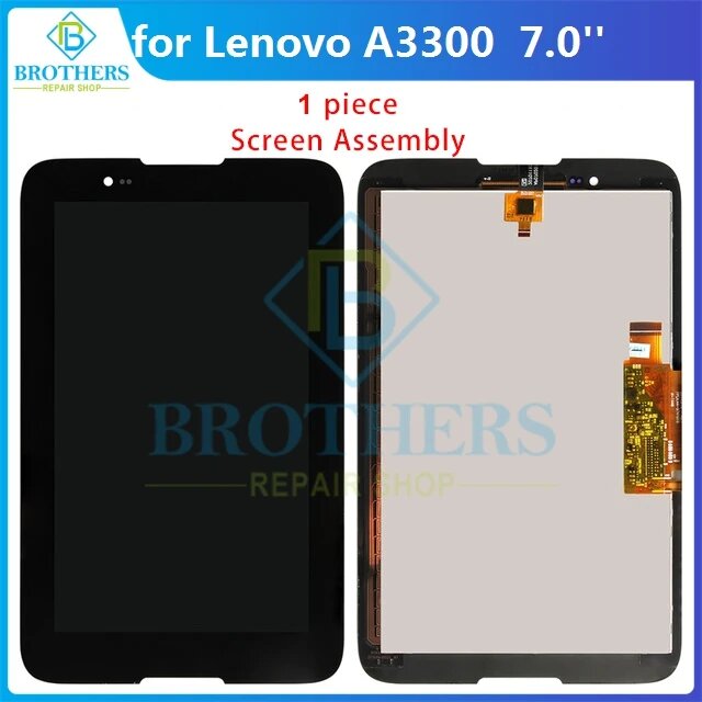 FLPORIA ЖК-дисплей для Lenovo A3300 A3300 Full Screen