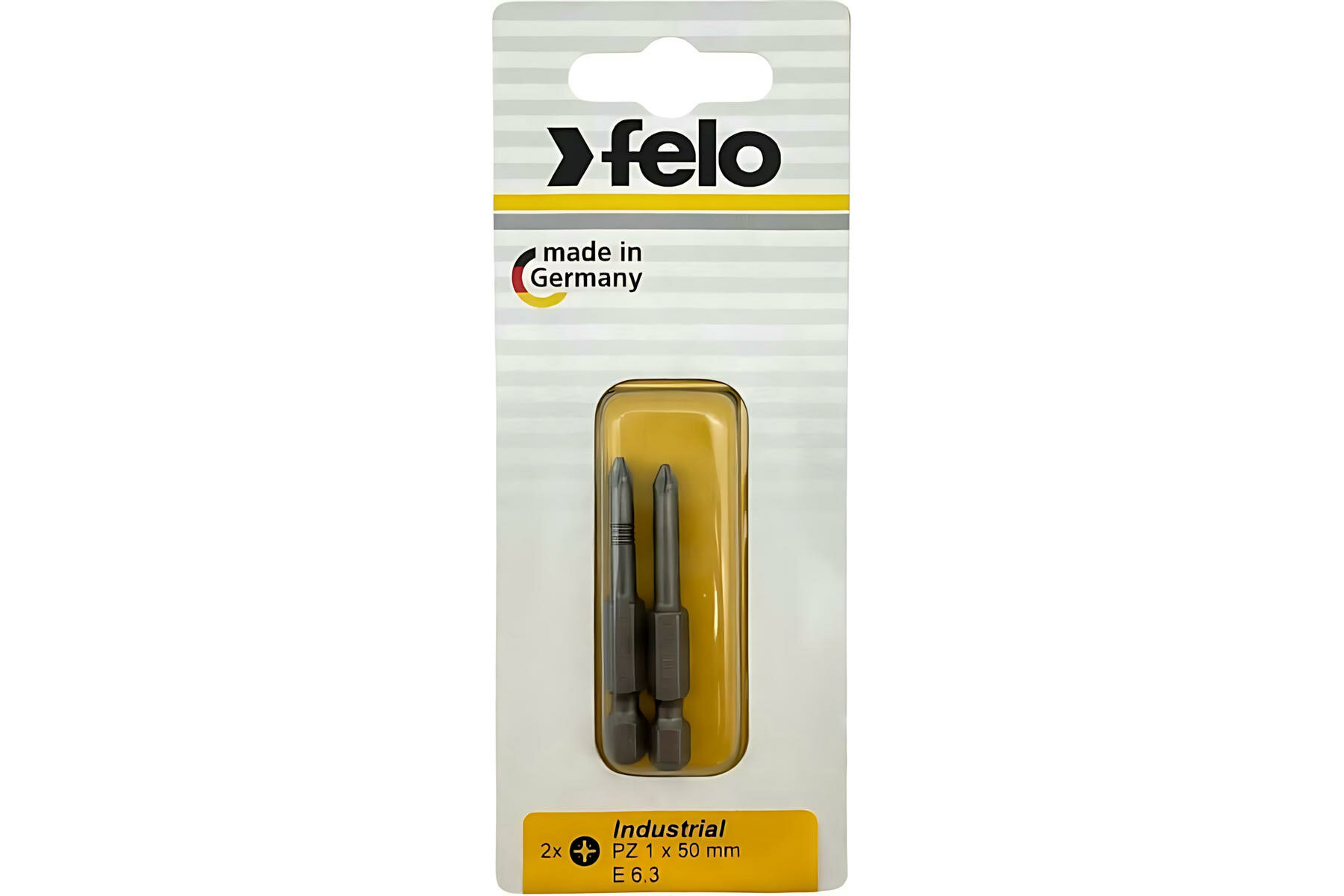 Бита PZ 1 х 50 мм (2 шт.) Industrial FELO 03101536