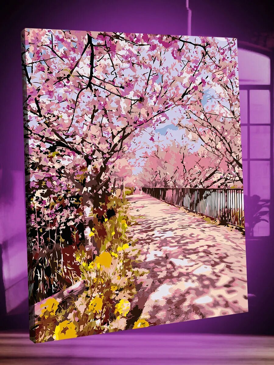 Картина по номерам Весна