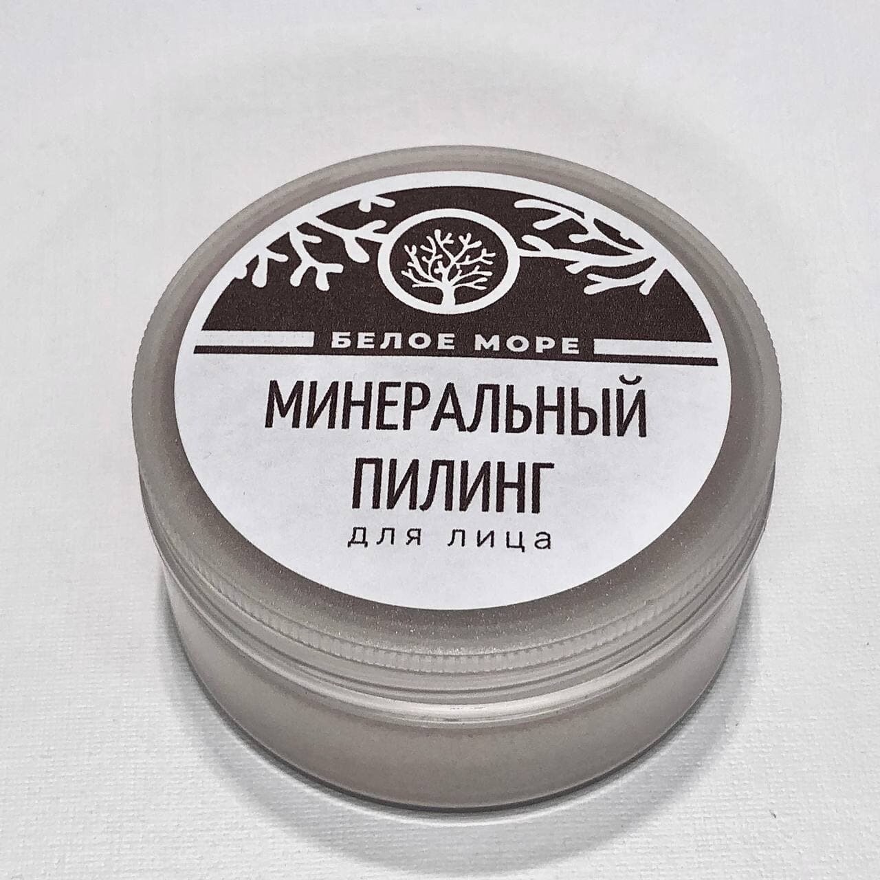 Минеральный пилинг для лица и косметических процедур, с пудрой морских водорослей 100 гр.