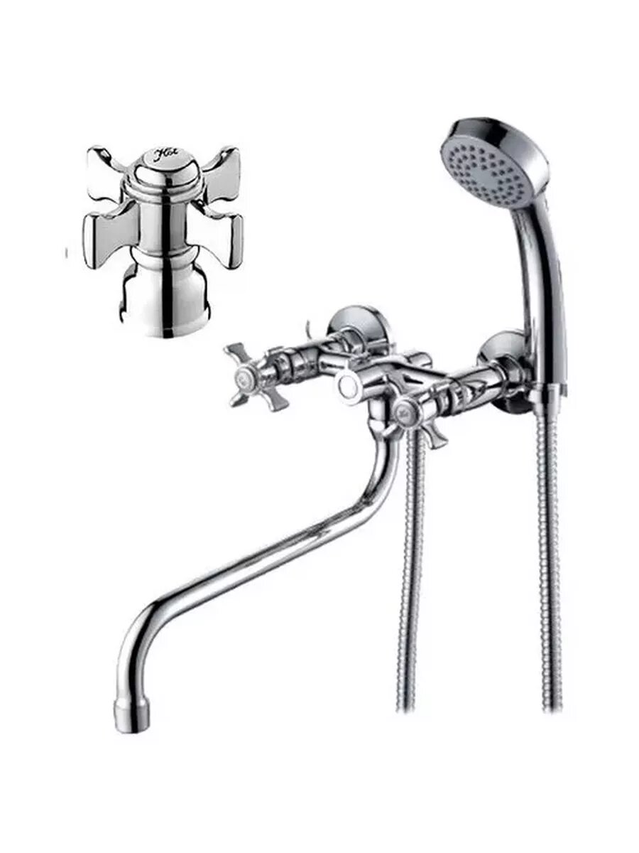 Смеситель для ванны универсальный