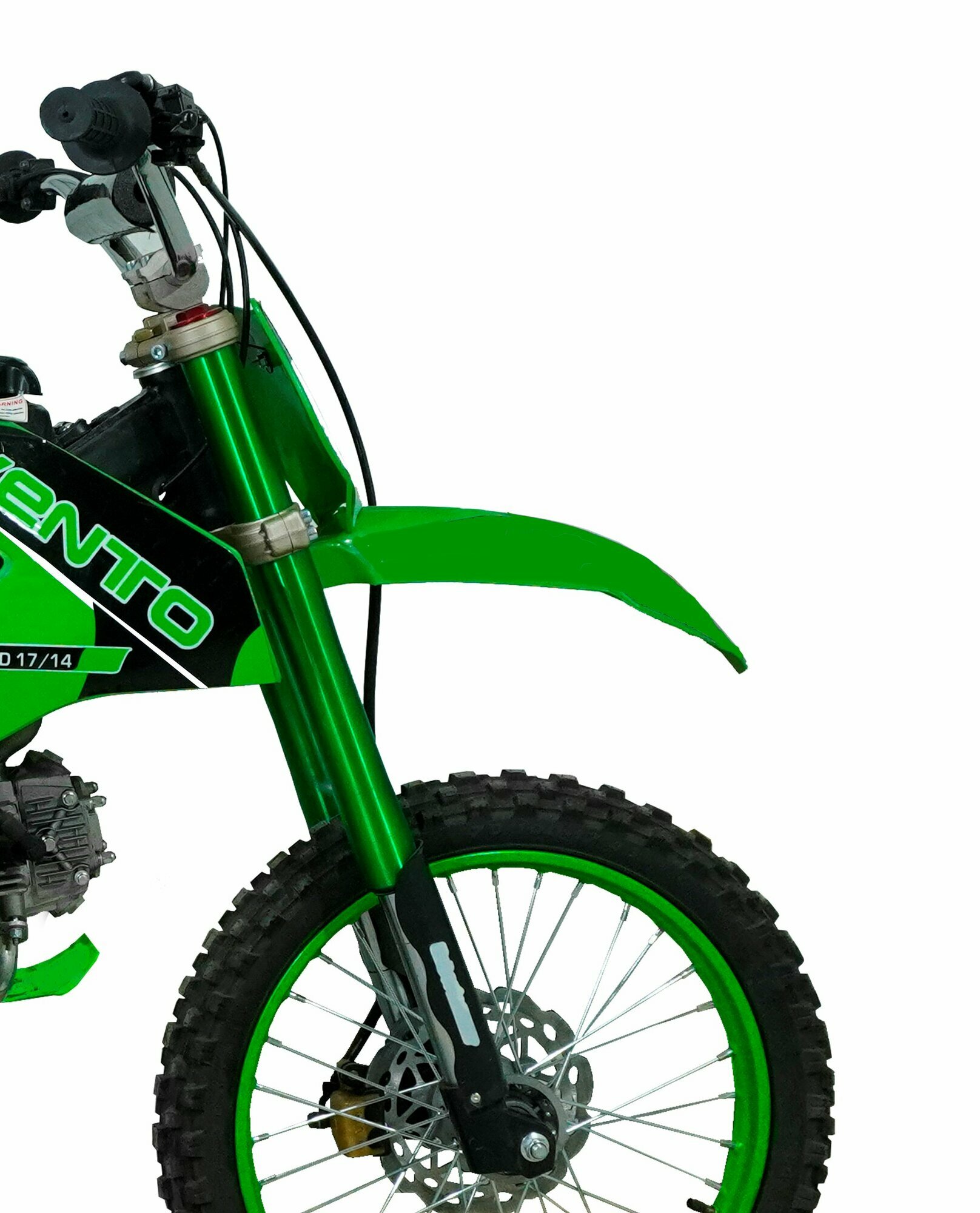 Крыло переднее кроссовое на Питбайк Vento 17/14 ( 4 отв. под крепление )