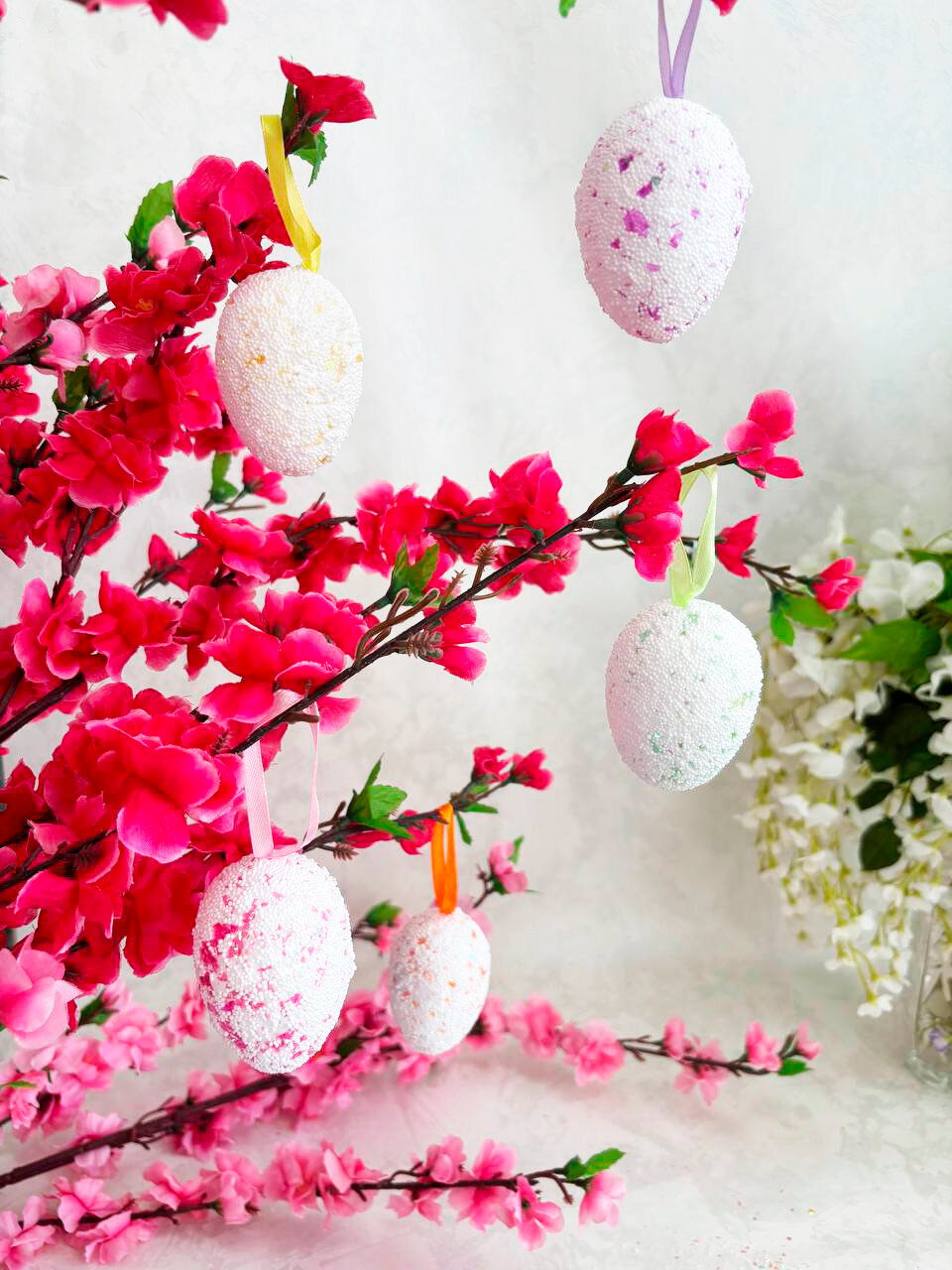 Пасхальные яйца "ГК Сфера", пенопласт, диаметр 4 см, высота 7 см